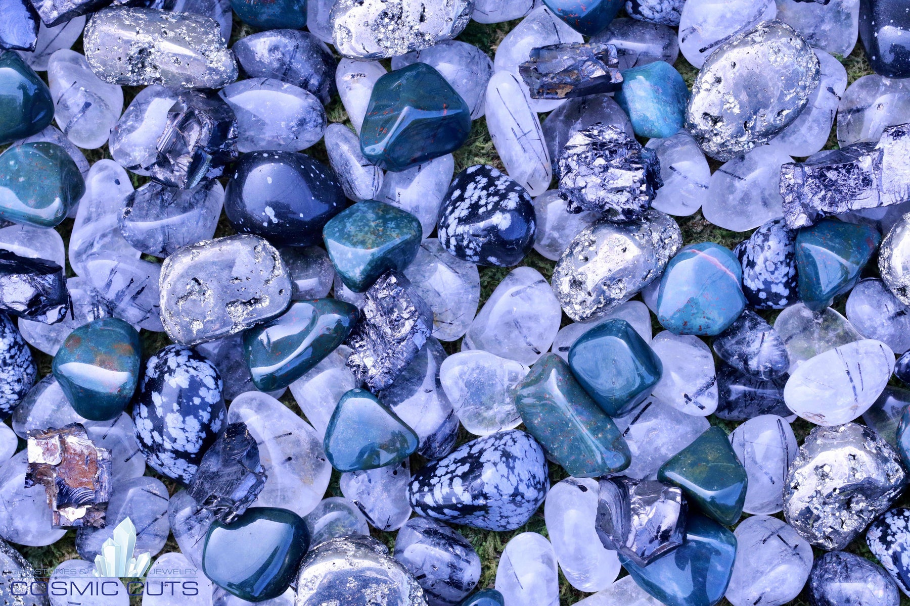 "EMF Protection Stones Bag" Premium Quality Healing Gemstone Collectio ...